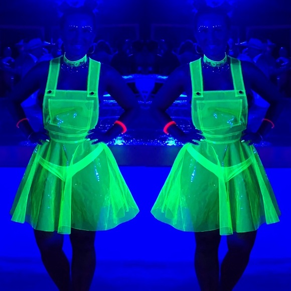 Club Exx | Dresses | Cyber Slime Set | Poshmark